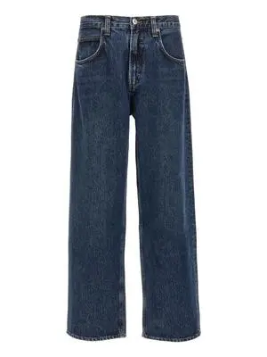 AGOLDE Fusion Wide Leg Jeans - Blue