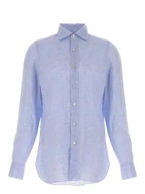 FINAMORE 1925 Gaeta' Shirt - Light Blue