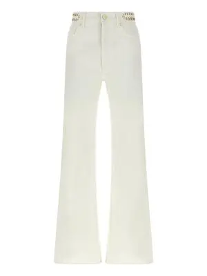 Rabanne 1969 Flared Jeans - White