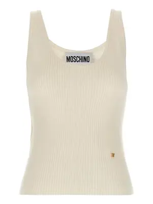 Moschino Knit Top - White