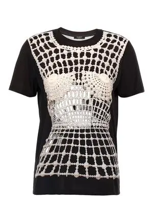 Balmain Trompe L'oeil T-shirt - Black
