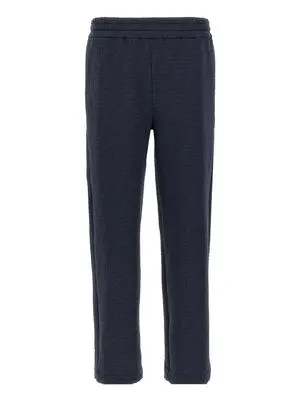 Fendi Ff Monogram Joggers - Blue