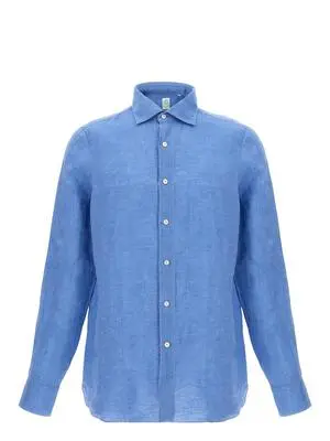 FINAMORE 1925 Gaeta' Shirt - Blue