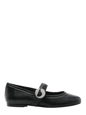 Coperni Leather Ballet Flats - Black