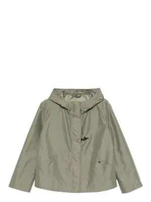 FAY Short Parka Coat - Green