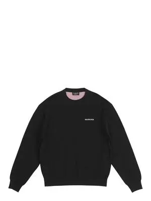 Balenciaga Political Crewneck Sweater - Black