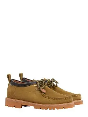 Barbour X Wildbunch Coatham Boat Shoe - Khaki