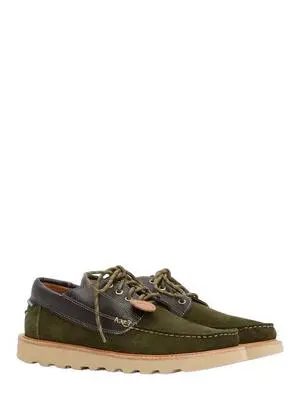 Barbour X Wildbunch Southfield Derby - Green/brown
