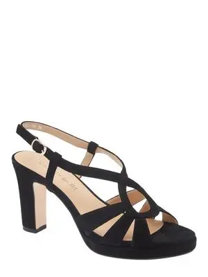 Regarde Le Ciel Martina Platform Sandals - Etna Black