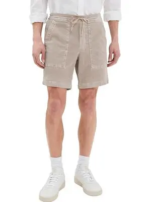 Ag Wells Corduroy Drawstring Shorts - Sulfur Dry Dust