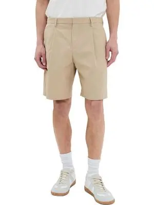 A.p.c. A.P.C. Crew Pleated Shorts Baa Beige