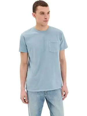 KATIN Base Tee - Airforce Blue Pigment Dye