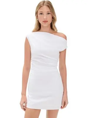 Staud Phare Mini Dress - White