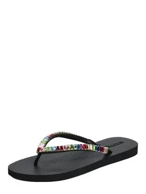 Mystique Flip Flops - Black/multi