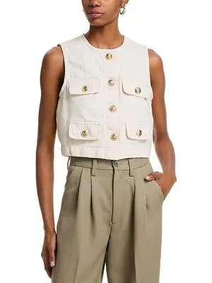 Blanknyc Sleeveless Vest - Sugar Coat