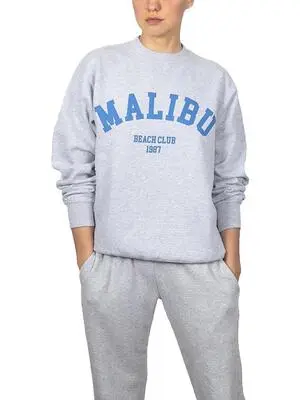 DEPARTURE Malibu Beach Club Sweatshirt - Grey