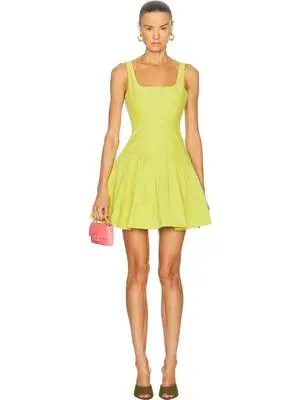 Simkhai Lucy Mini Dress - Yellow Plum