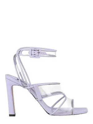 SERGIO ROSSI Ankle Strap Sandals - Purple