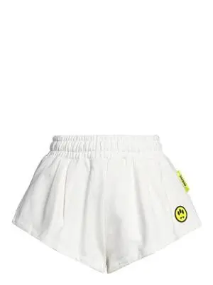 BARROW Cotton Athletic Shorts - White