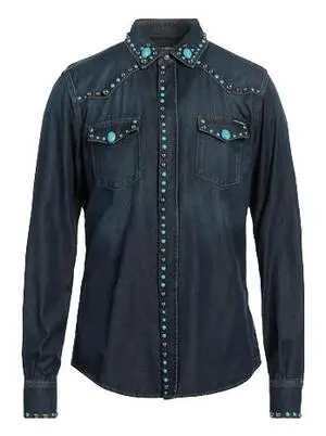 Dolce & Gabbana Denim Shirt Size Cotton - Blue