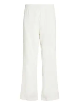 Helmut Lang French Cotton-terry Track Pants - Ivory