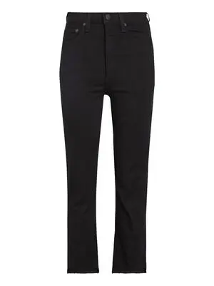 Rag & Bone Wren Cropped Jeans - Black