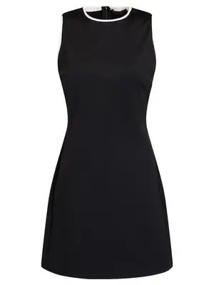 Alice + Olivia Stretch-jersey Mini Dress - Black