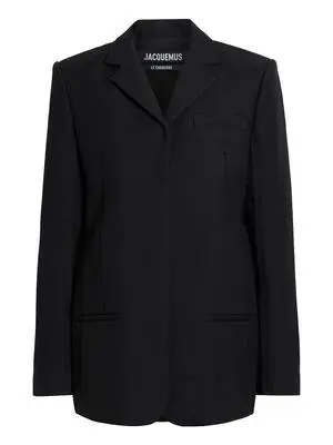 JACQUEMUS JACQUEMUS Oversized Wool-Twill Blazer