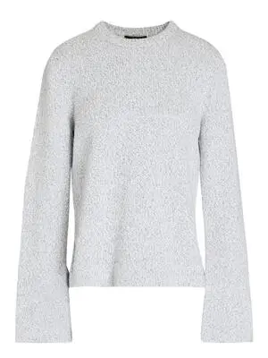 Theory Bouclé-knit Sweater - Light Gray
