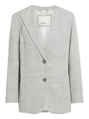 3.1 Phillip Lim Slub Woven Blazer - Gray