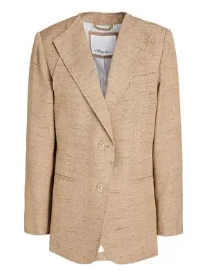3.1 Phillip Lim Slub Woven Blazer - Neutral