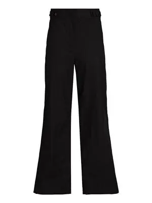 3.1 Phillip Lim Cotton-blend Wide-leg Pants - Black