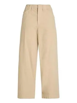 Rag & Bone Banks Cropped Wide-leg Pants - Beige
