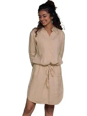 REISTOR Meet Me The Cliff Dress - Neutral