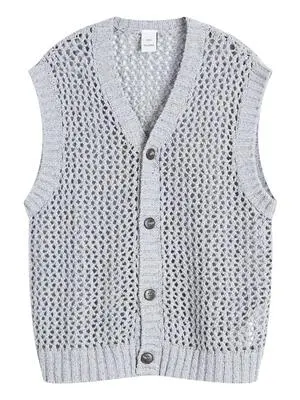 WON HUNDRED Lionel Knitted Vest - Grey