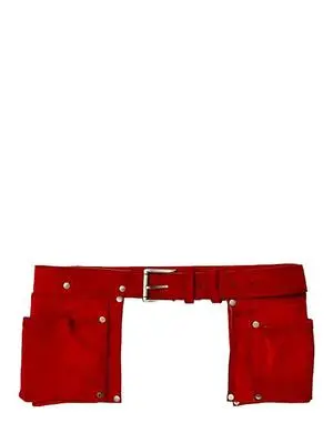 Free People Cargo Pocket Belt - Sour Cherry