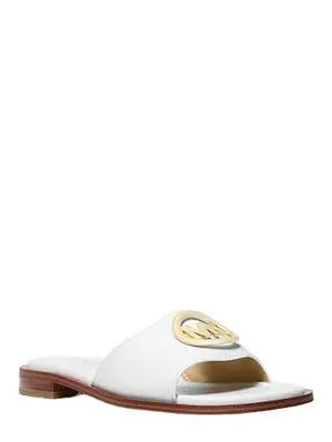 Michael Kors Hannah Slide Sandal - White
