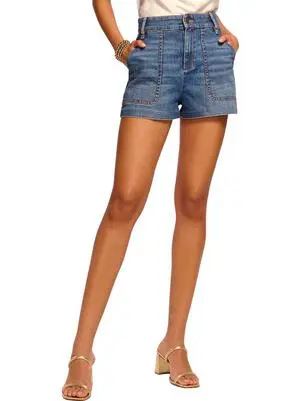 Ramy Brook Hilary Denim Shorts - Medium Wash