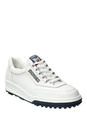 Mephisto Match Leather Golf Shoe - White