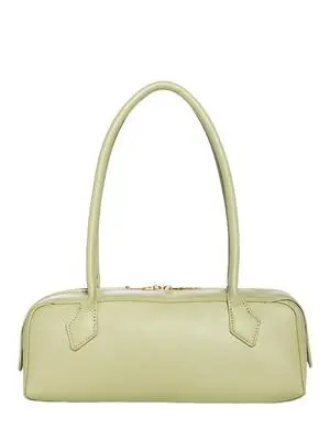 Aqua East West Medium Shoulder Bag - Pistachio