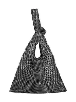 Aqua Aqua Crystal Evening Bag Black