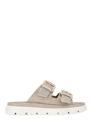 Carvela Pavilion Jewel-embellished Woven Sandals - Gold