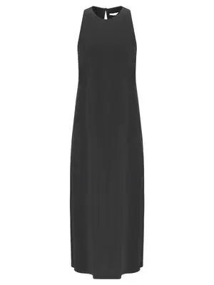 Harris Wharf London Sleeveless Maxi Dress - Black