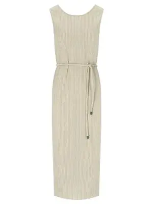 Max Mara Globale Sleeveless Dress - Beige