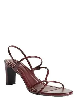 OPEN EDIT Pia Slingback Sandal Red Pomegranate