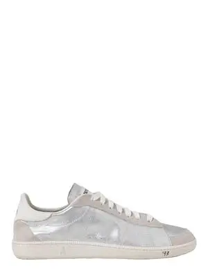 Patrizia Pepe Patrizia Pepe Lace Up Sneakers Silver