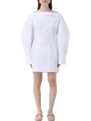 Jacquemus Mini Shirt Dress - White