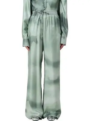Stella McCartney Wide Leg Pants - Multicolor