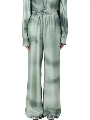 Stella McCartney Printed Wide-leg Trousers - Multicolor