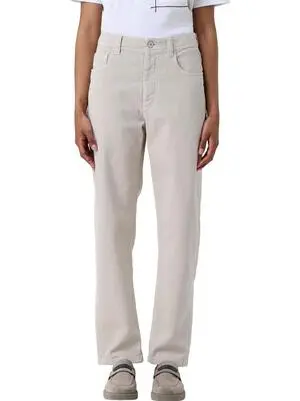 Brunello Cucinelli Straight Leg Jeans - Ivory